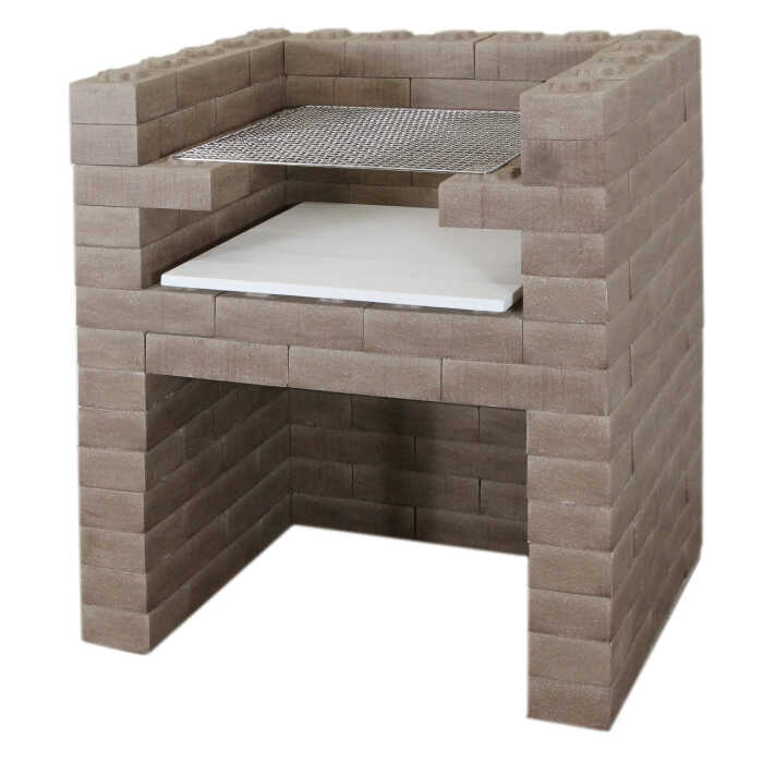 【楽天市場】【ふるさと納税】組立て簡単アンティークレンガ バーベキュー炉 ブラウン 多治見市 / 玉川窯業[TDT006]：岐阜県多治見市