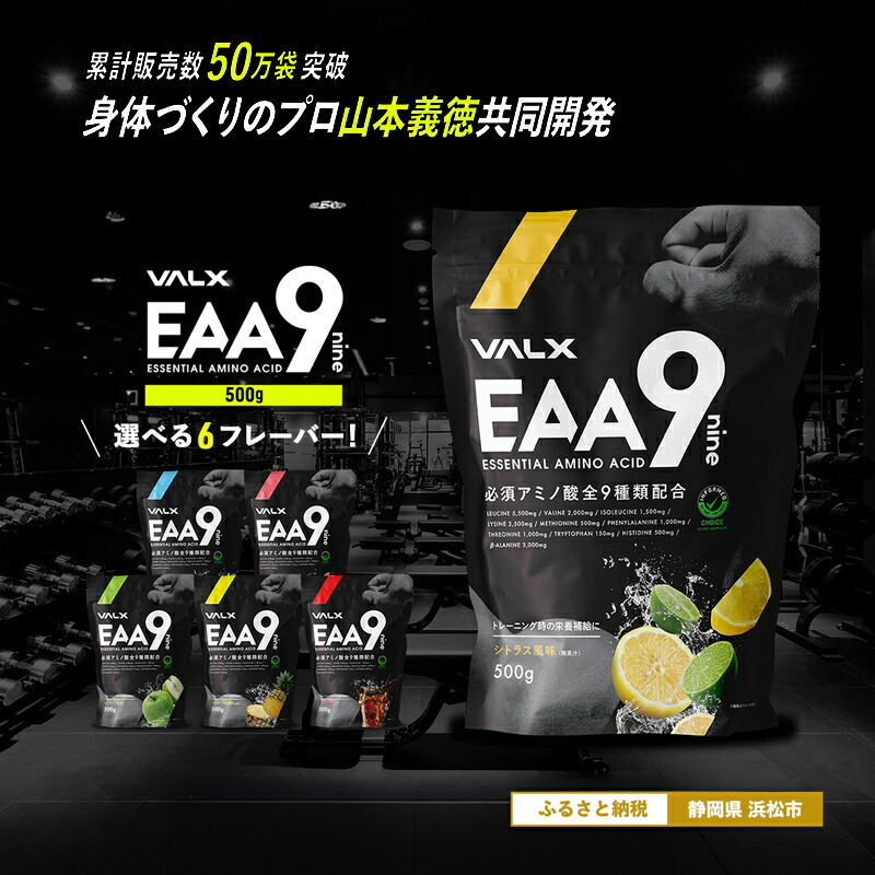 【楽天市場】【ふるさと納税】VALX EAA9 500g 【山本義徳 アンチドーピング 国産 パウダー サプリメント 健康食品 男性 女性 筋トレ BCAA オススメ バルクス 浜松市 静岡県 ...