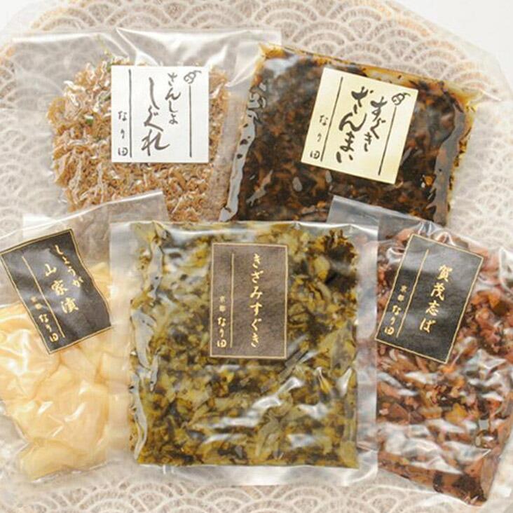 【楽天市場】【ふるさと納税】【京都なり田】京漬物・佃煮5品入 | 漬物 佃煮 すぐき 5種 詰め合わせ 逸品 老舗 お取り寄せ お土産 グルメ ...