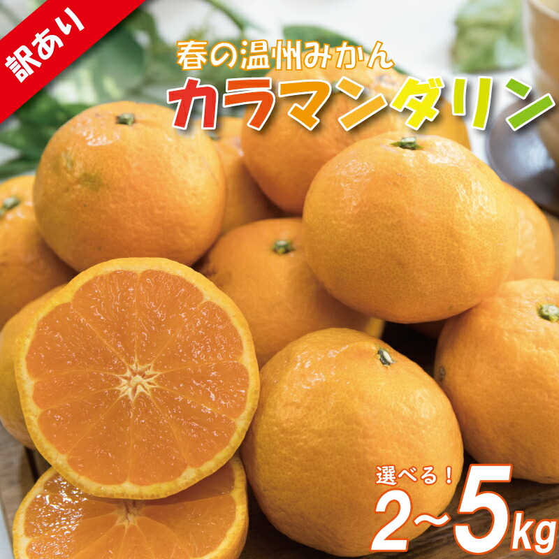 【楽天市場】【ふるさと納税】 訳あり カラマンダリン 春みかん 2S-3L 約2kgまたは約5kg ( 訳あり みかん 訳あり柑橘 訳あり商品 カラマンダリン みかん 柑橘 松山 愛媛県 ...