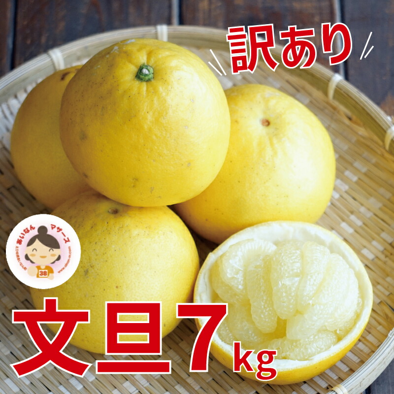【楽天市場】【ふるさと納税】 先行予約 訳あり 文旦 7kg （ Lサイズ 以上 ） 7000円 ぶんたん みかん mikan 蜜柑 ミカン 家庭用 産地直送 国産 農家直送 減農薬 期間限定 ...