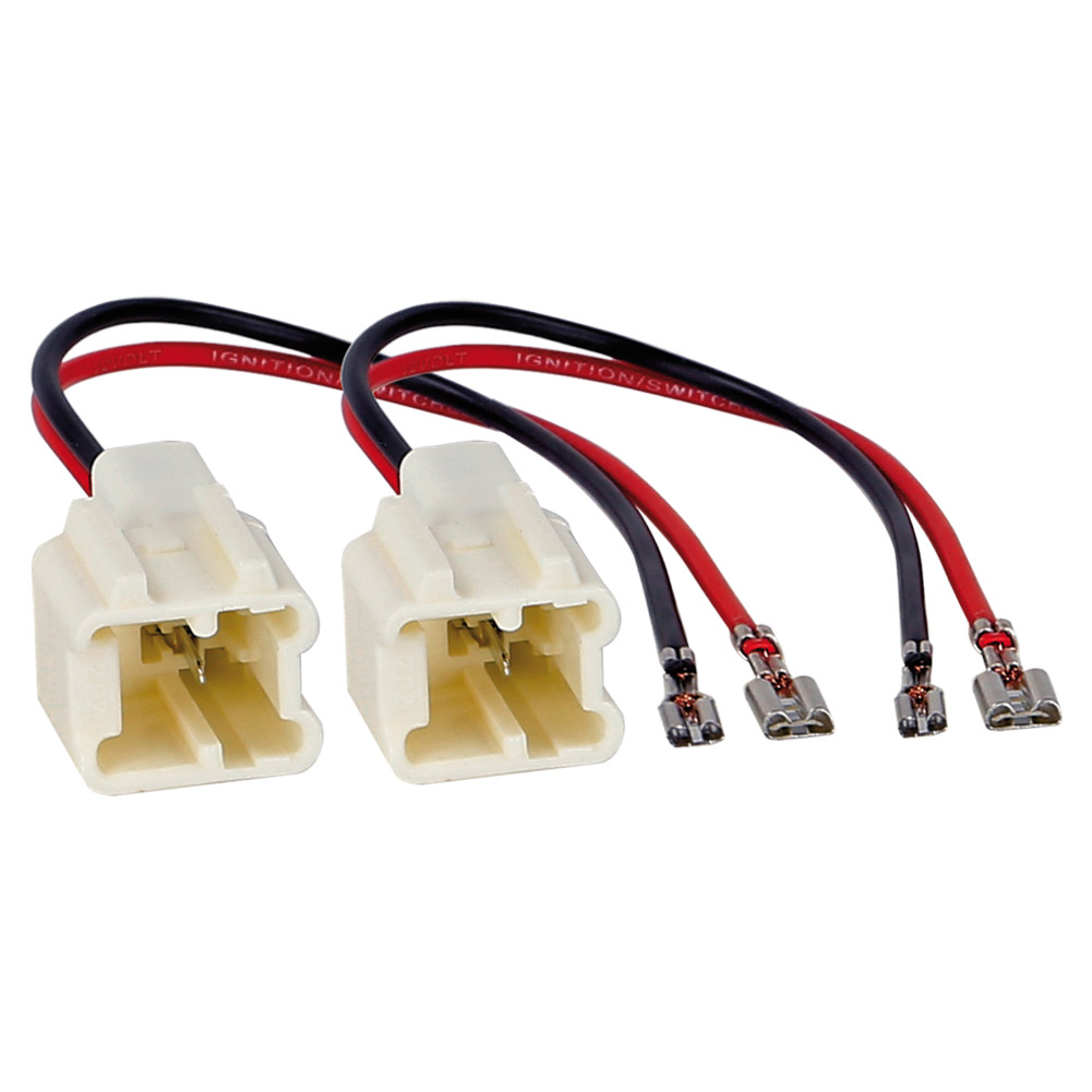 【楽天市場】【DM便発送可】ac-sh11-1251-01a NISSAN 日産 ニッサン専用 スピーカー変換配線ケーブル 2本入り DIY ...