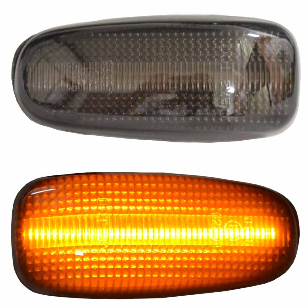【楽天市場】ll-bz-smg-sm03 (スモークレンズ) Eクラス W210 S210(前期 1995-1999 H07-H11) LED ...