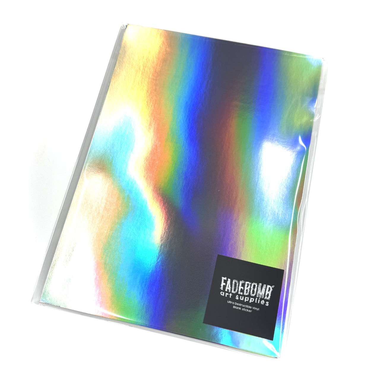 【楽天市場】【A4シート10枚】Plain hologram eggshell sticker A4サイズ ホログラム エッグシェルステッカー ...