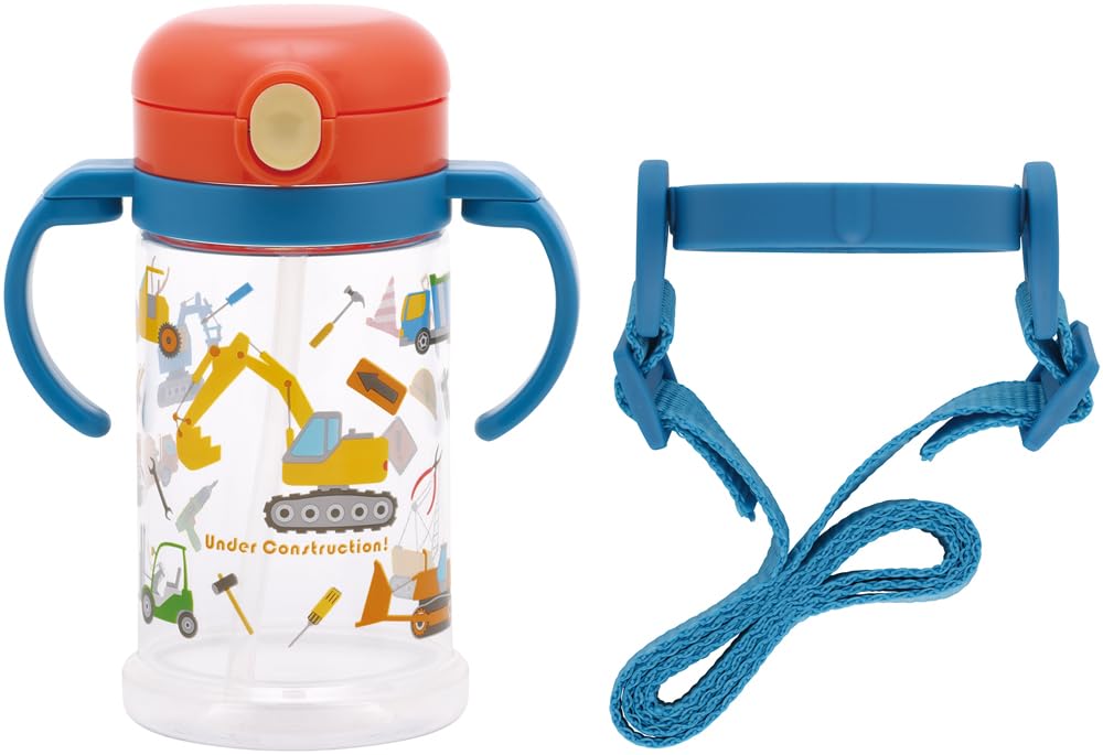 【楽天市場】スケーター(skater) ベビー用 ストローマグ 折りたたみハンドル＆ショルダー式 2WAYタイプ 370ml 対象年齢1才頃から はたらくクルマ KSHW2N-A：Faiz 楽天市場店