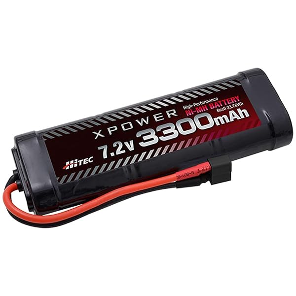 【楽天市場】ハイテック エックスパワー XP3300-ND-B Ni-MH 7.2V 3300mAh バッテリー ニッケル水素 T型ディーンズ ...