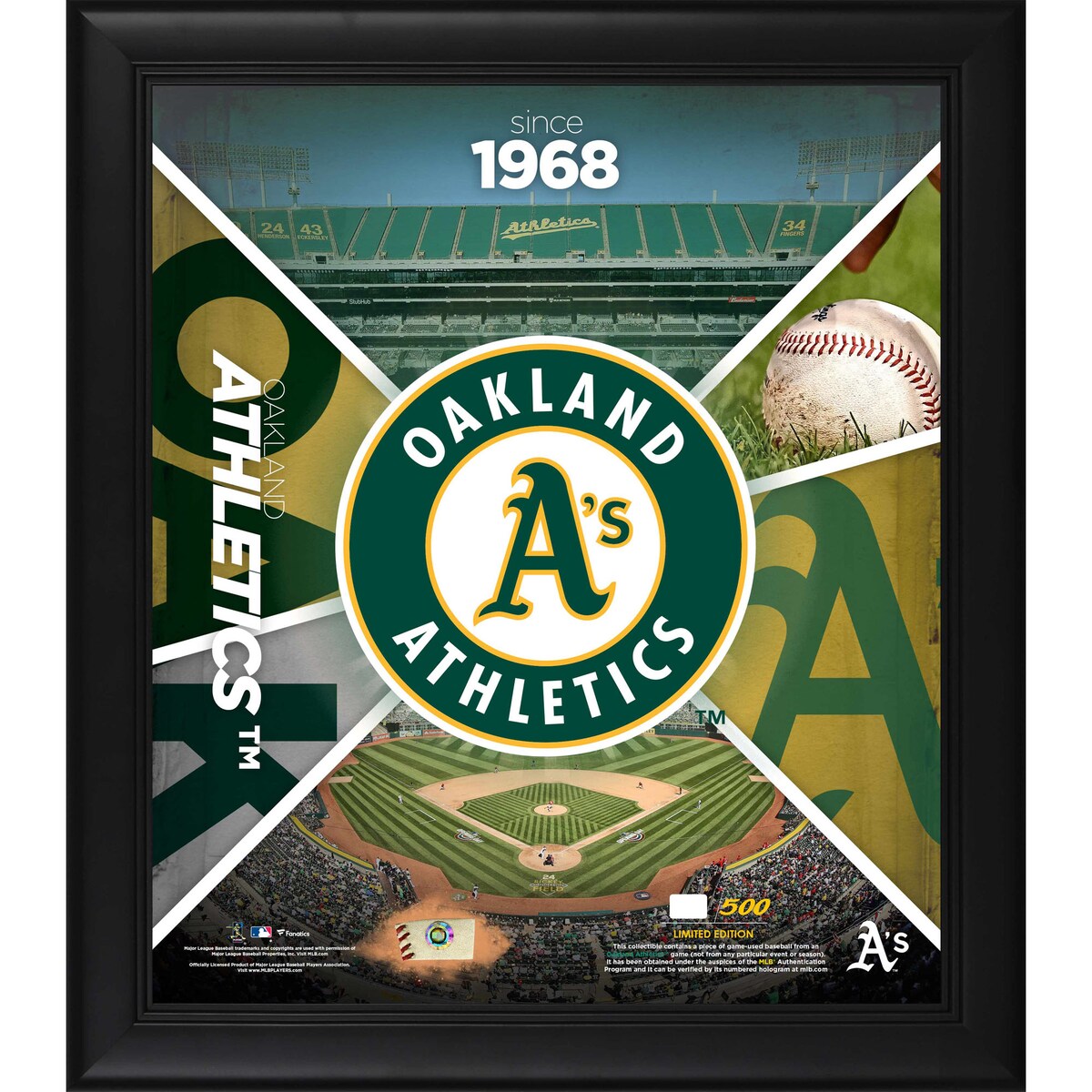 【楽天市場】【公式グッズ】MLB アスレチックス コレクタブルフォト Fanatics（ファナティクス） (15x17 Team Impact ...