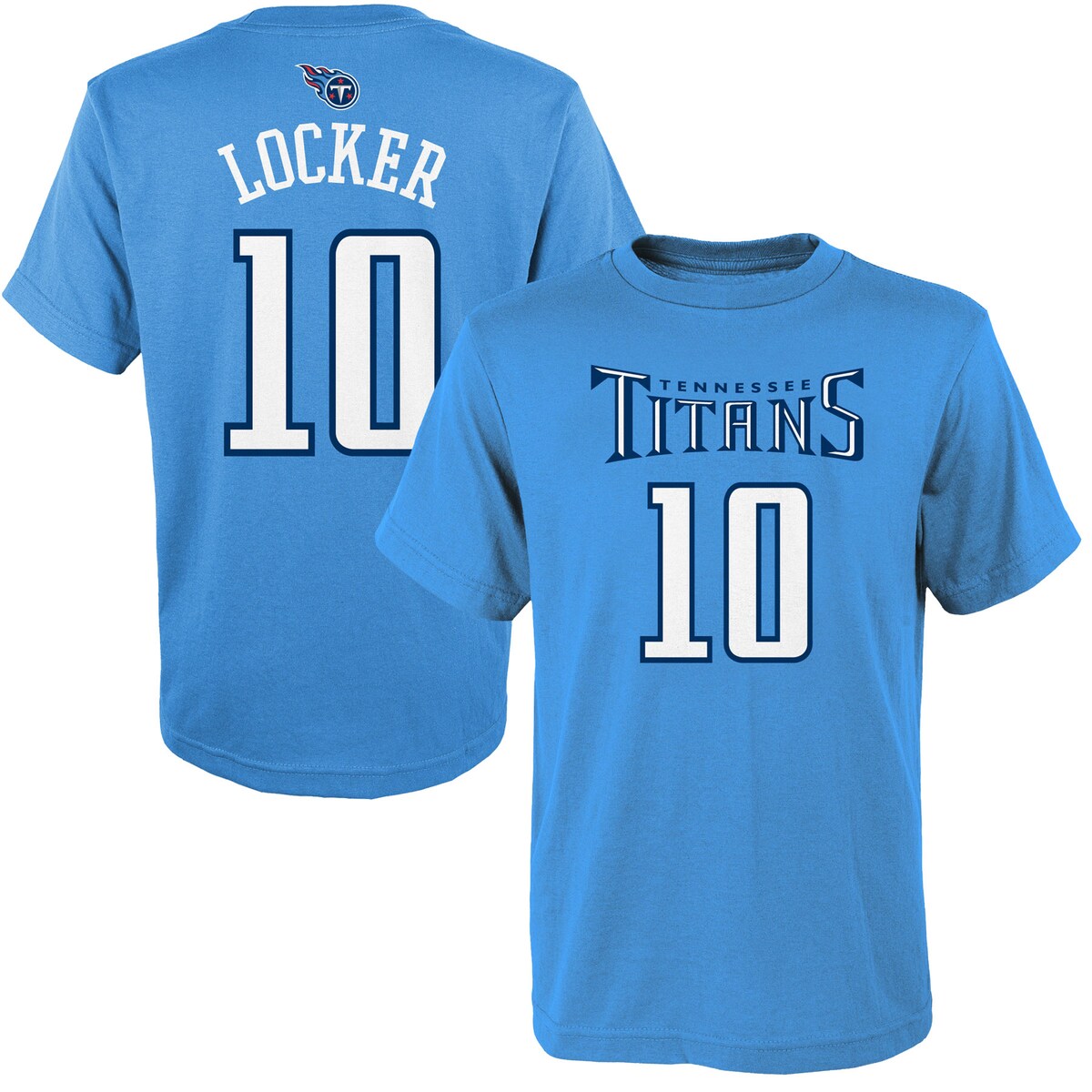 【楽天市場】NFL タイタンズ ジェイク・ロッカー Tシャツ Outerstuff（アウタースタッフ） キッズ ライトブルー (Youth 8 ...