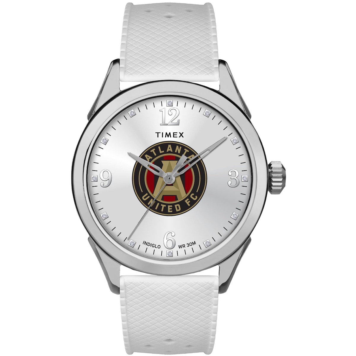 【楽天市場】【公式グッズ】MLS アトランタ・ユナイテッドFC 腕時計 Timex（タイメックス） レディース ホワイト (TIX F19 ...