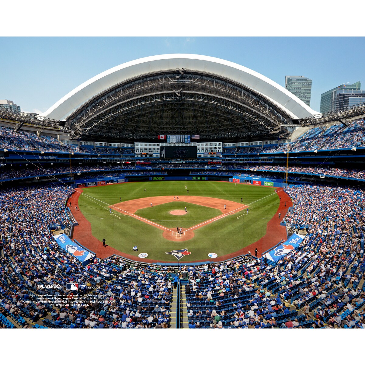 【楽天市場】MLB ブルージェイズ コレクタブルフォト Fanatics（ファナティクス） (MLB Stadium Photo 21 ...