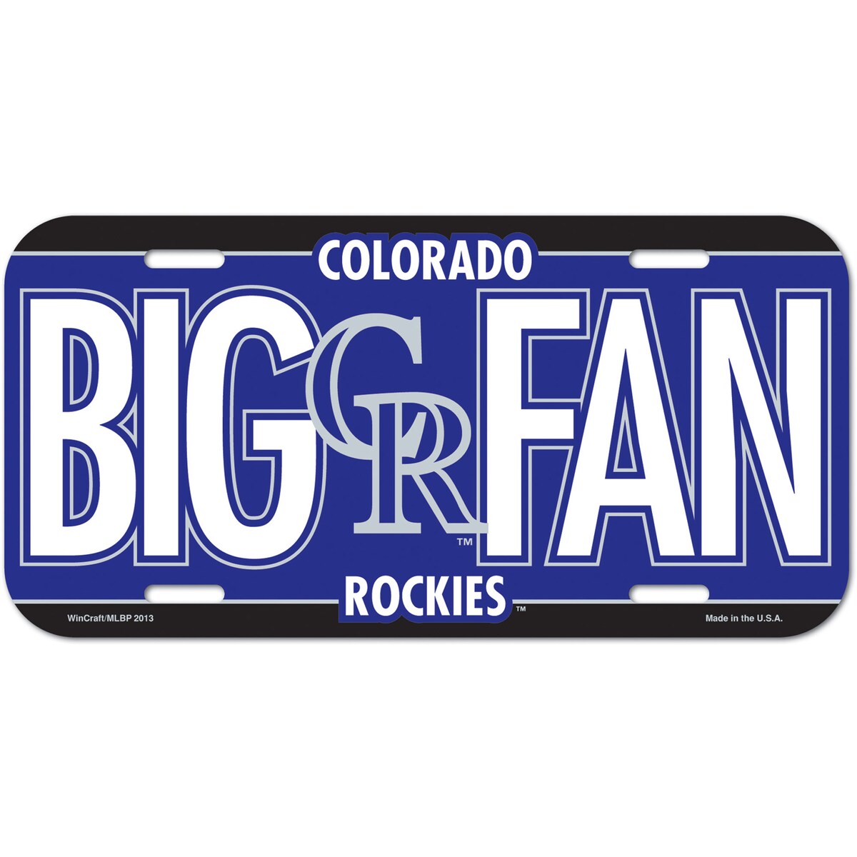 【楽天市場】【エントリーでポイント5倍】【公式グッズ】MLB ロッキーズ カー用品・カーアクセサリー ウィンクラフト (Plastic ...