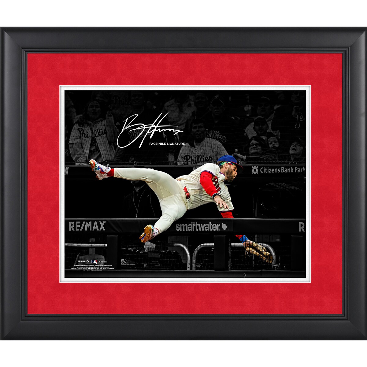 【楽天市場】【公式グッズ】MLB フィリーズ ブライス・ハーパー コレクタブルフォト Fanatics Authentic/ファナティクス ...