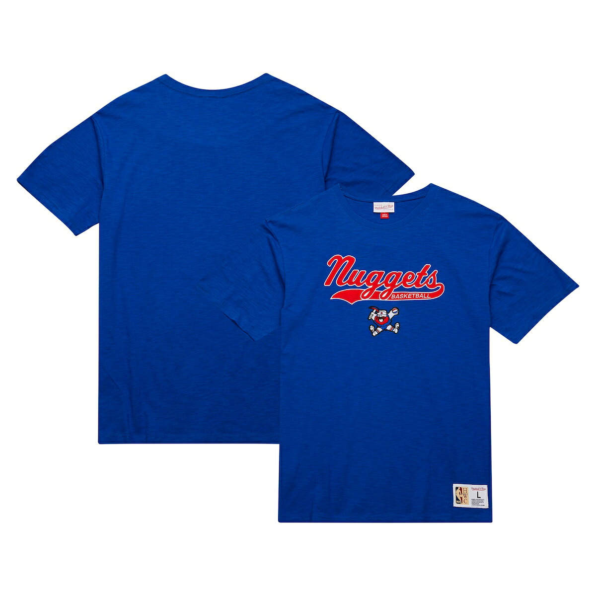 【楽天市場】【公式グッズ】NBA ナゲッツ Tシャツ Mitchell & Ness/ミッチェル＆ネス メンズ ロイヤル (NBA MNC ...