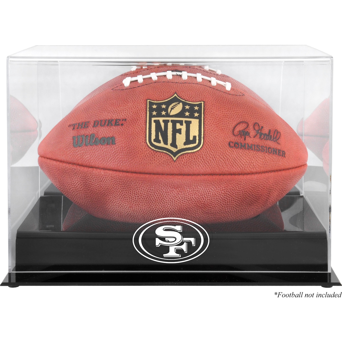 【楽天市場】【エントリーでポイント5倍】【公式グッズ】NFL 49ers ボール ディスプレイケース Fanatics（ファナティクス ...