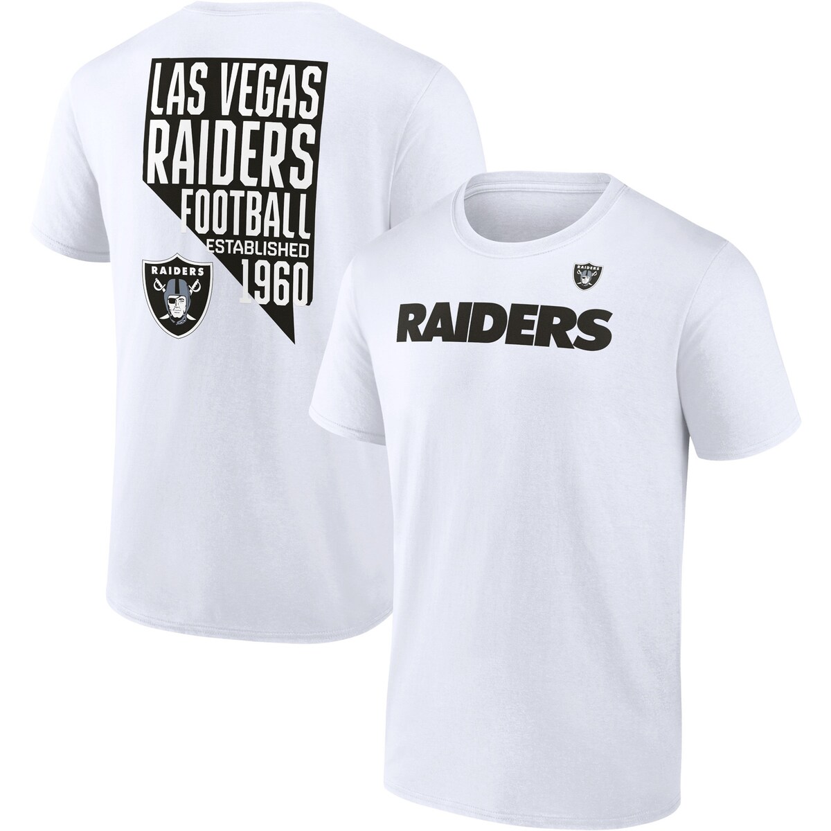 【楽天市場】【公式グッズ】NFL レイダース Tシャツ Fanatics（ファナティクス） メンズ ホワイト (22 NFL Men's ...