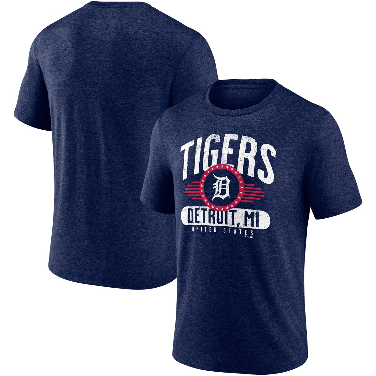 【楽天市場】【公式グッズ】MLB タイガース Tシャツ Fanatics（ファナティクス） メンズ ヘザーネイビー (Men's ...