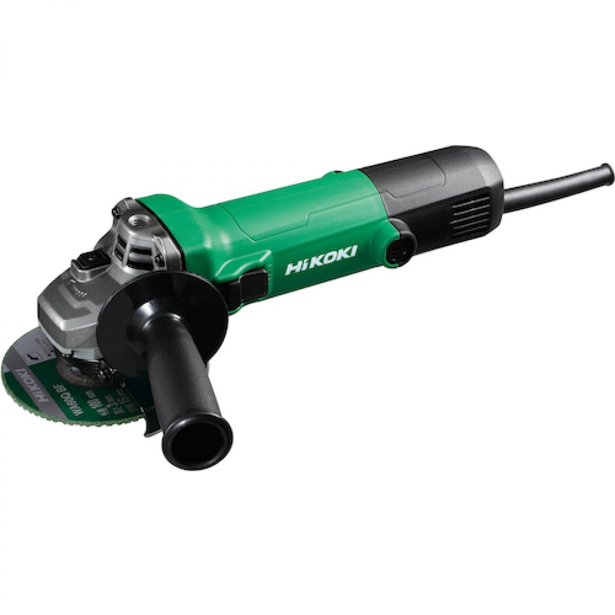 【楽天市場】HiKOKI ハイコーキ 電気ディスクグラインダ ブレーキ付 砥石径100mm 低速高トルク形 G10SL7 スライド式スイッチ ...