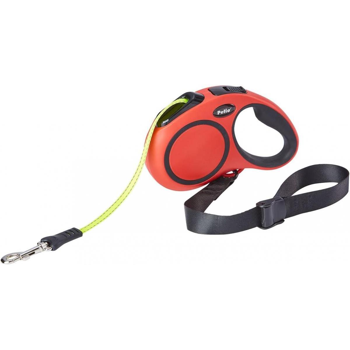 【楽天市場】ペティオ Petio 犬用 伸縮リード リールリード EX S レッド 赤 小型犬 おさんぽ お散歩 リード ～10kg 蛍光色反射テープ：ファンズファクトリー