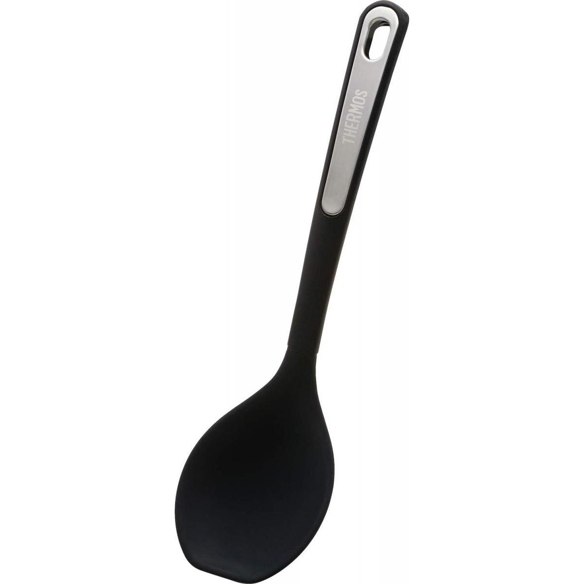 【楽天市場】サーモス THERMOS シリコーンクッキングスプーン KT-S001 ブラック 調理 混ぜる 炒める 取り分け シリコン 食洗機対応：ファンズファクトリー
