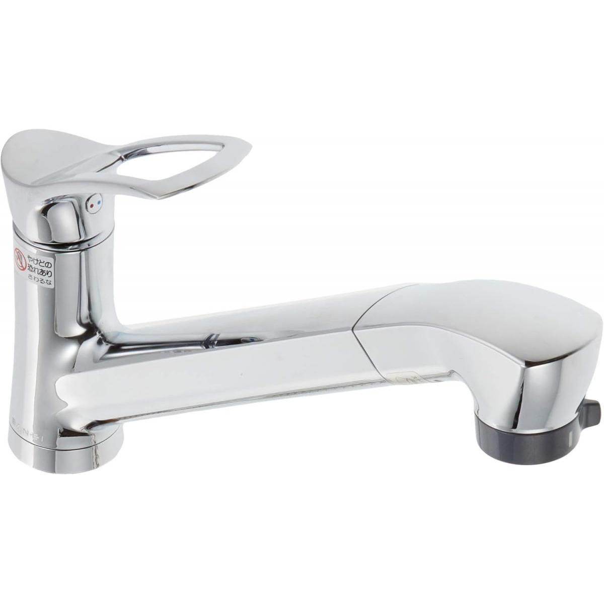 【楽天市場】【在庫有・即納】三栄水栓 SANEI COULE シングルワンホールスプレー混合栓 K87120JV-13 キッチン用：ファンズファクトリー