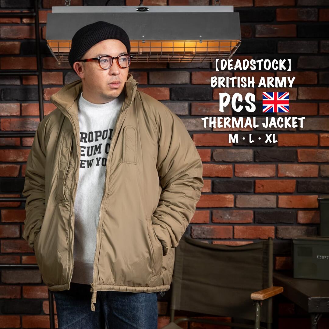 【楽天市場】実物 新品 イギリス軍 ミリタリージャケット PCS サーマルジャケット デッドストック British Army PCS Thermal Jacket ecwcs 強撥水 軽量 ...