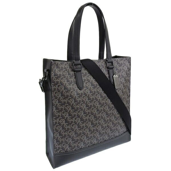 【楽天市場】コーチ バッグ メンズ トートバッグ 2WAYバッグ ショルダーバッグ アウトレット ブラック CE749QBBK COACH 土 ...