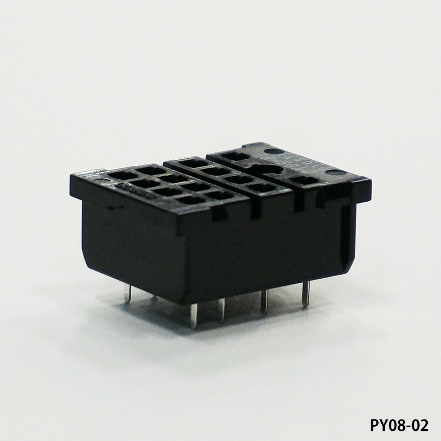 【楽天市場】オムロン PY08-02 MY2用 裏面接続ソケット 8ピン プリント基板用端子：FAUbon 楽天市場店