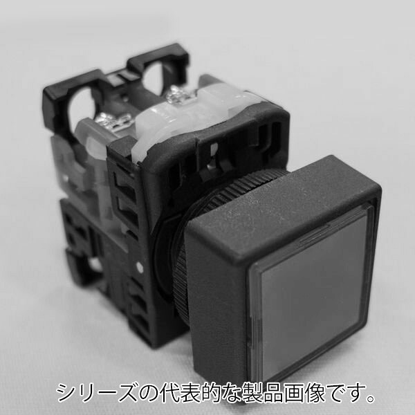 【楽天市場】富士電機 AR22F0M-10E3W φ22（φ25） 角フレーム 照光押しボタンスイッチ 平形（ 24） LED AC ...