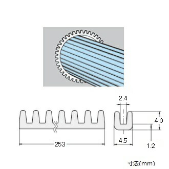 【楽天市場】ヘラマンタイトン TG-024（100本入り）乳白色 自在ブッシング 適応パネル厚2.4mm 全長253mm：FAUbon 楽天市場店