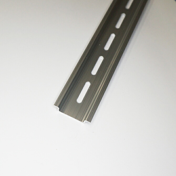 【楽天市場】カメダデンキ DA-141（1m） DINレール JIS規格C2812･DIN規格準拠35mm幅 アルミ合金 長穴タイプ：FAUbon 楽天市場店