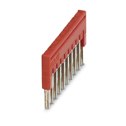 【楽天市場】フエニックス・コンタクト FBS 10-3.5（50コ入） 差込みブリッジ ピッチ:3.5mm 極数:10 色:赤 PHOENIX ...