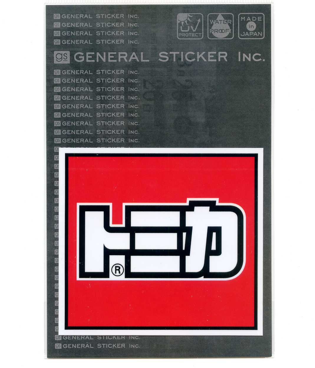 【楽天市場】TOMICA(トミカ)ロゴ ステッカー 【ミニカー】：WEBショップFREEDOM 楽天市場店