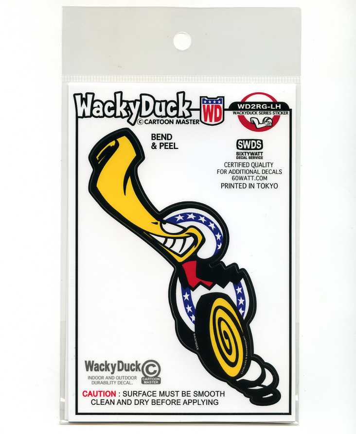 【楽天市場】ワッキーダックシリーズステッカー イラストL【イラスト キャラクー】：WEBショップFREEDOM 楽天市場店