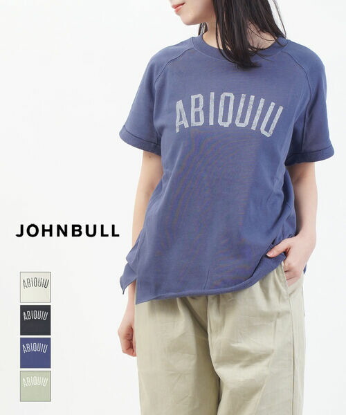 【楽天市場】【ポイント2倍】【2025年春夏新作】ジョンブル Johnbull Tシャツ カットソー プルオーバー トップス 半袖 ゆったり 体型カバー プリント 大人 カジュアル ...
