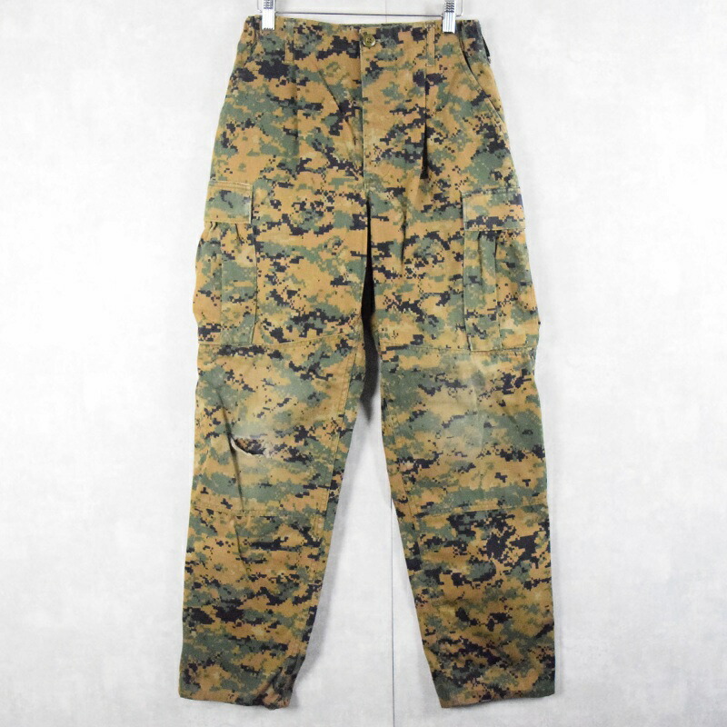 【楽天市場】2000's USMC デジカモ カーゴパンツ SMALL-SHORT 2000年代 2000s アメリカ軍 米軍 海軍 海兵隊 ...