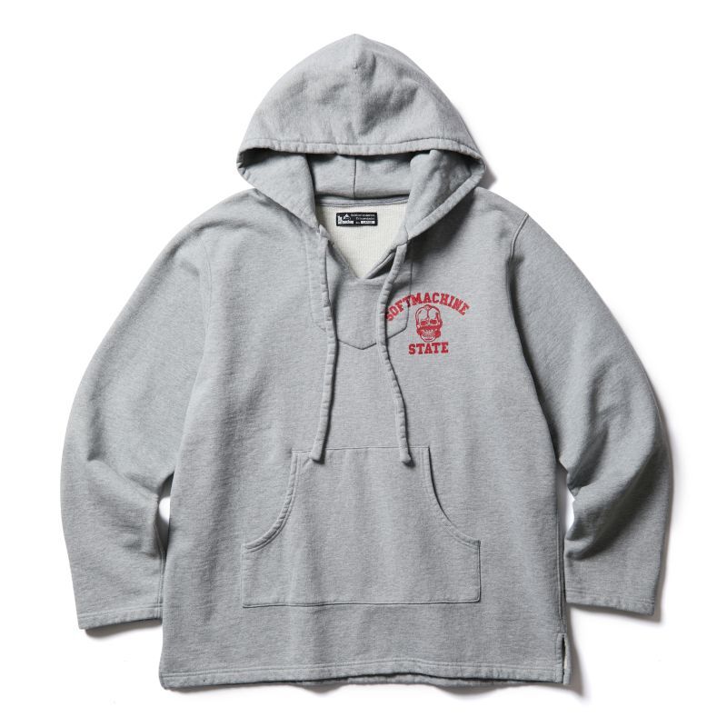 【楽天市場】SOFTMACHINE ソフトマシーン/DROPOUT HOODED GRAY：FeelFORCE