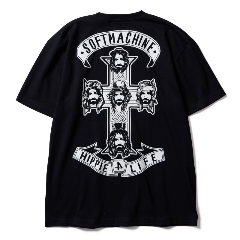 【楽天市場】SOFTMACHINE ソフトマシーン/CHARLIES CROSS T BLACK：FeelFORCE