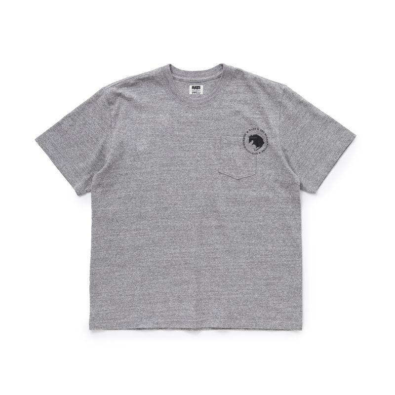 【楽天市場】RATS/CIRCLE POCKET T LT.GRAY：FeelFORCE