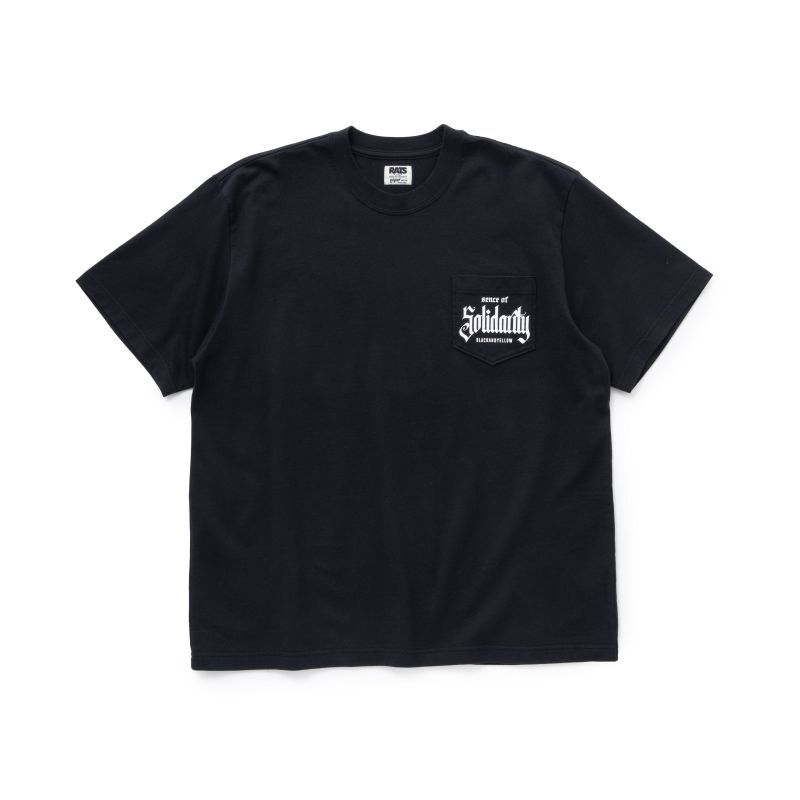 【楽天市場】RATS/SOLIDARITY POCKET T BLACK：FeelFORCE