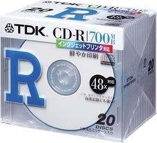 【楽天市場】TDK CD-Rデータ用700MB 48倍速ホワイトプリンタブル 5mm厚ケース入り20枚パック [CD-R80TWX20S]：フィーリアルショップ