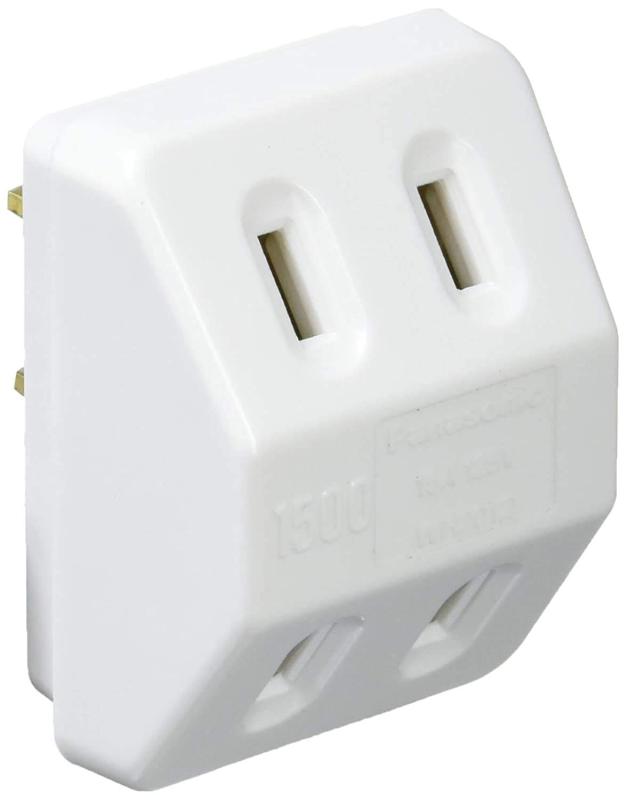 【楽天市場】パナソニック(Panasonic) 三角タップ ホワイト WH2012 10個入：felicitastore