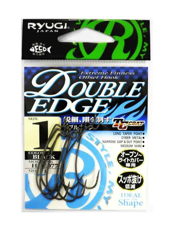 【楽天市場】RYUGI(リューギ) ダブルエッジ HDE077 フック DoubleEdge：felicitastore