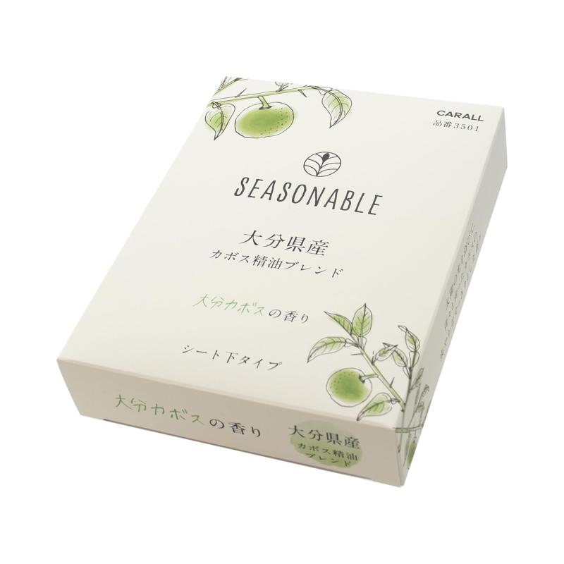 【楽天市場】カーオール (Carall) 車用 芳香剤 シーズナブル ボックス 大分カボス 165ml 3501：felicitastore