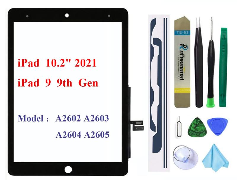 【楽天市場】iPad 9 第9世代 2021 A2602 A2603 A2604 A2605 10.2 インチ交換用スクリーンデジタイザー交換 ...