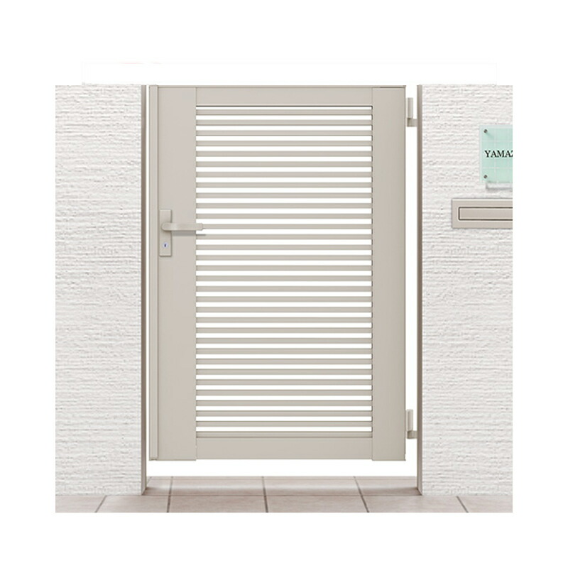 【楽天市場】LIXIL リクシル 開き門扉AB YR1型 片開き 09-12 柱使用 扉1枚寸法 900×1200 シリンダーRD錠：エクステリア・ガーデン Feliju