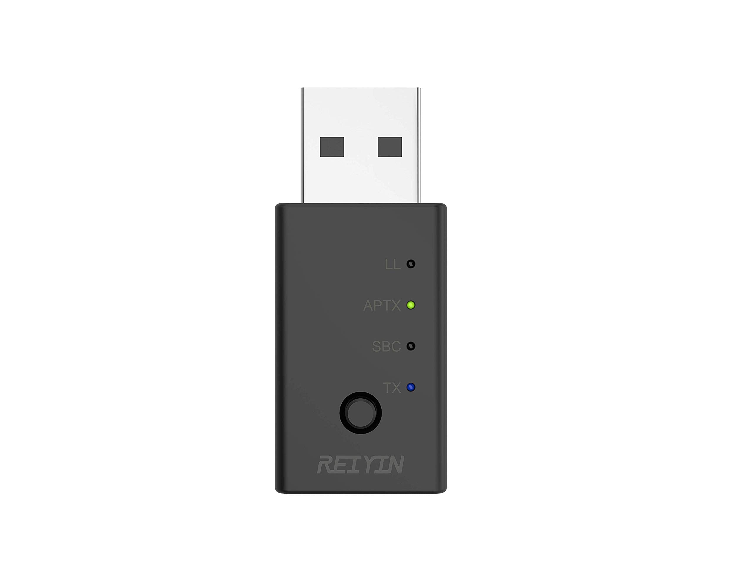 【楽天市場】REIYIN WT-04 低遅延 Bluetooth 5.0 トランスミッター USB ワイヤレス アダプター 小型タイプ apt ...