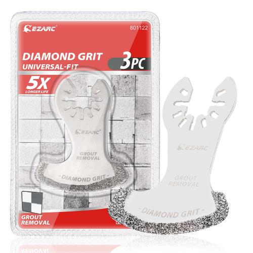 【楽天市場】EZARC マルチツール 替刃 3枚入れ モンド モルタル・セメント・FRP用 繊維板 目地切断 多孔質コンクリート用 溝切り 繊維板切り込み作業 先端工具：FIDELA