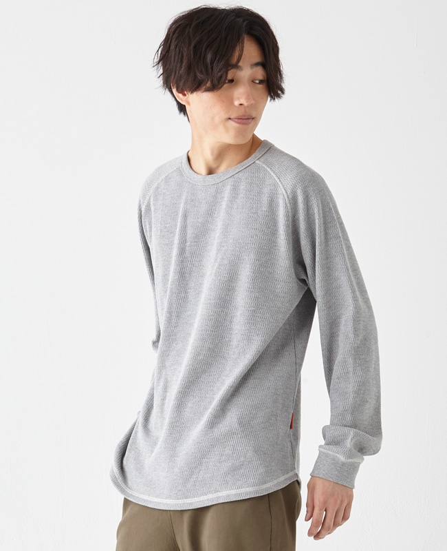 【楽天市場】【 SALE 】KRIFF MAYER ( クリフメイヤー ) ハニカムワッフルロンT MENS 2437813 | メンズ | アパレル | ロンT | ロングTシャツ | 長袖 ...