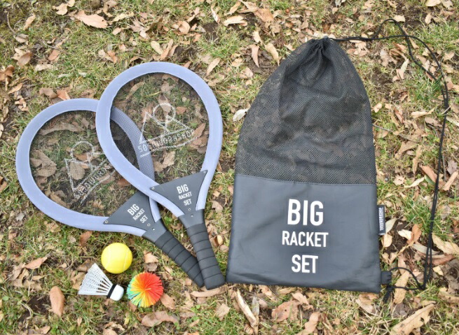 【楽天市場】5050WORKSHOP ( フィフティフィフティワークショップ ) BIG RACKET SET アクティビティ | 外遊び ...