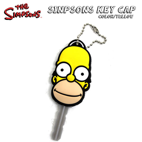 【楽天市場】完売 THE SIMPSONS / ザ シンプソンズ キーカバー キーアクセサリー キーケース ホーマー イエローフィギア ...